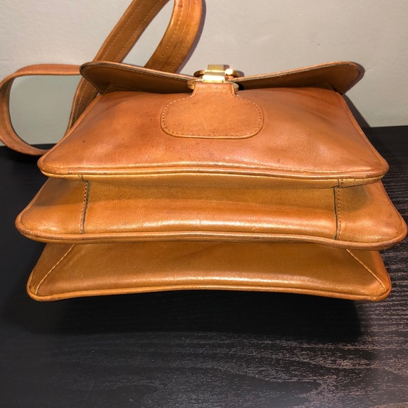Susan Gail | Bags | Vintage Susan Gail Italy Tan Leather Shoulder Bag ...